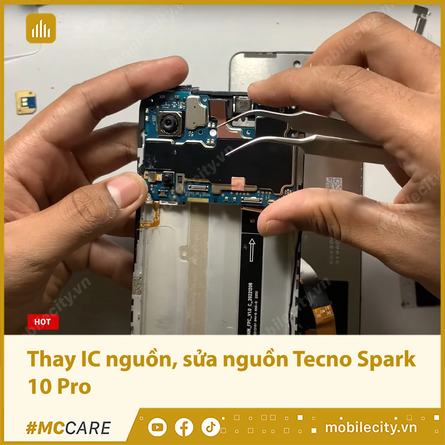 Bảng Giá Thay Ic Nguồn Sửa Nguồn Tecno Spark 10 Pro Chính Hãng Giá Rẻ